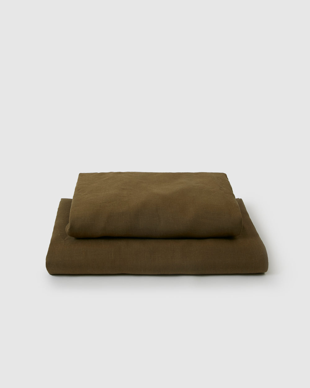 Marcel Linen Bedding - Moss